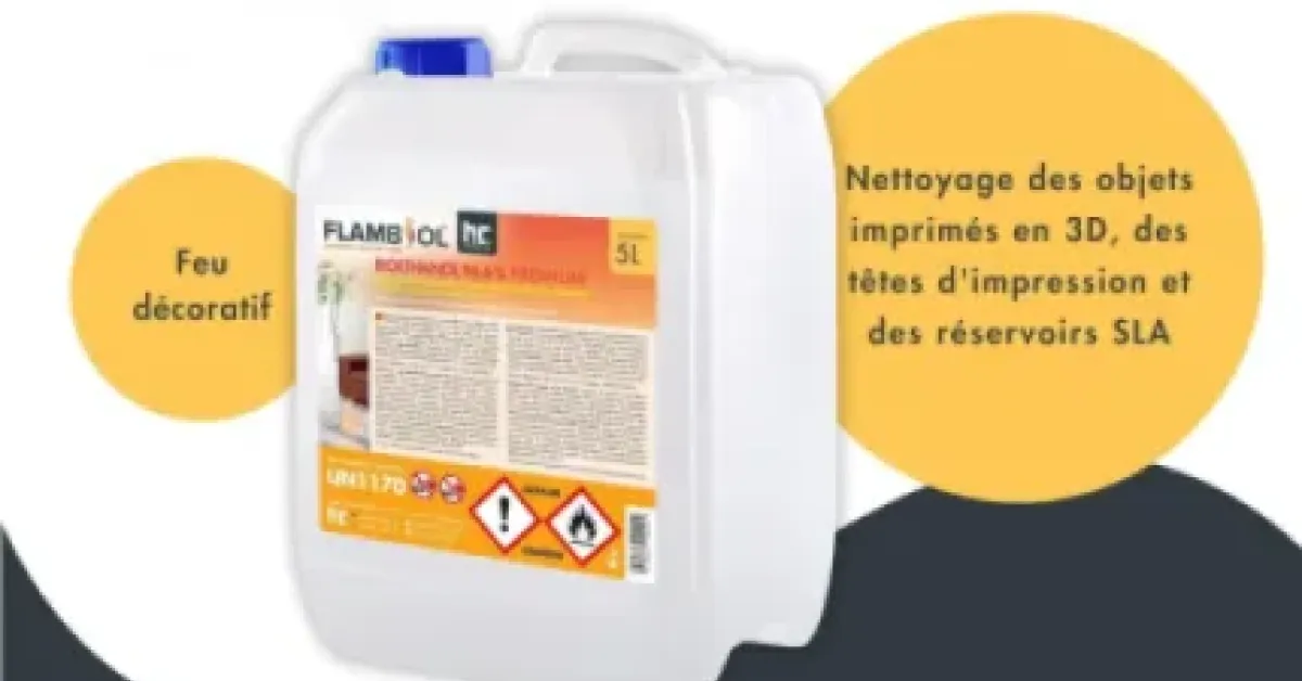 Test FLAMBIOL® Bioéthanol 96,6% : l'alternative propre pour votre cheminée